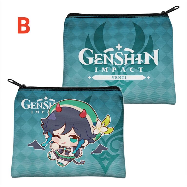 Genshin Impact Coin Purse - Anemo - Treasure Trip